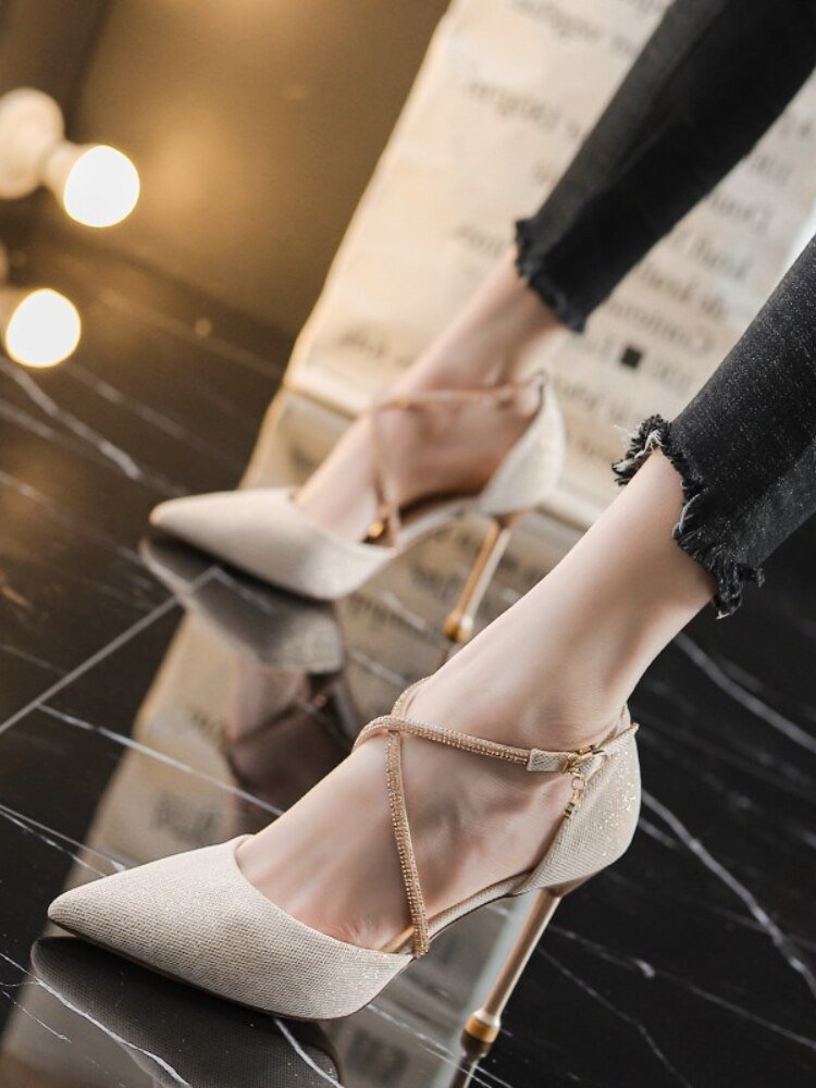 Fashion summer women Sexy Stiletto High Heels pumps Ladies Pointed Toe ...